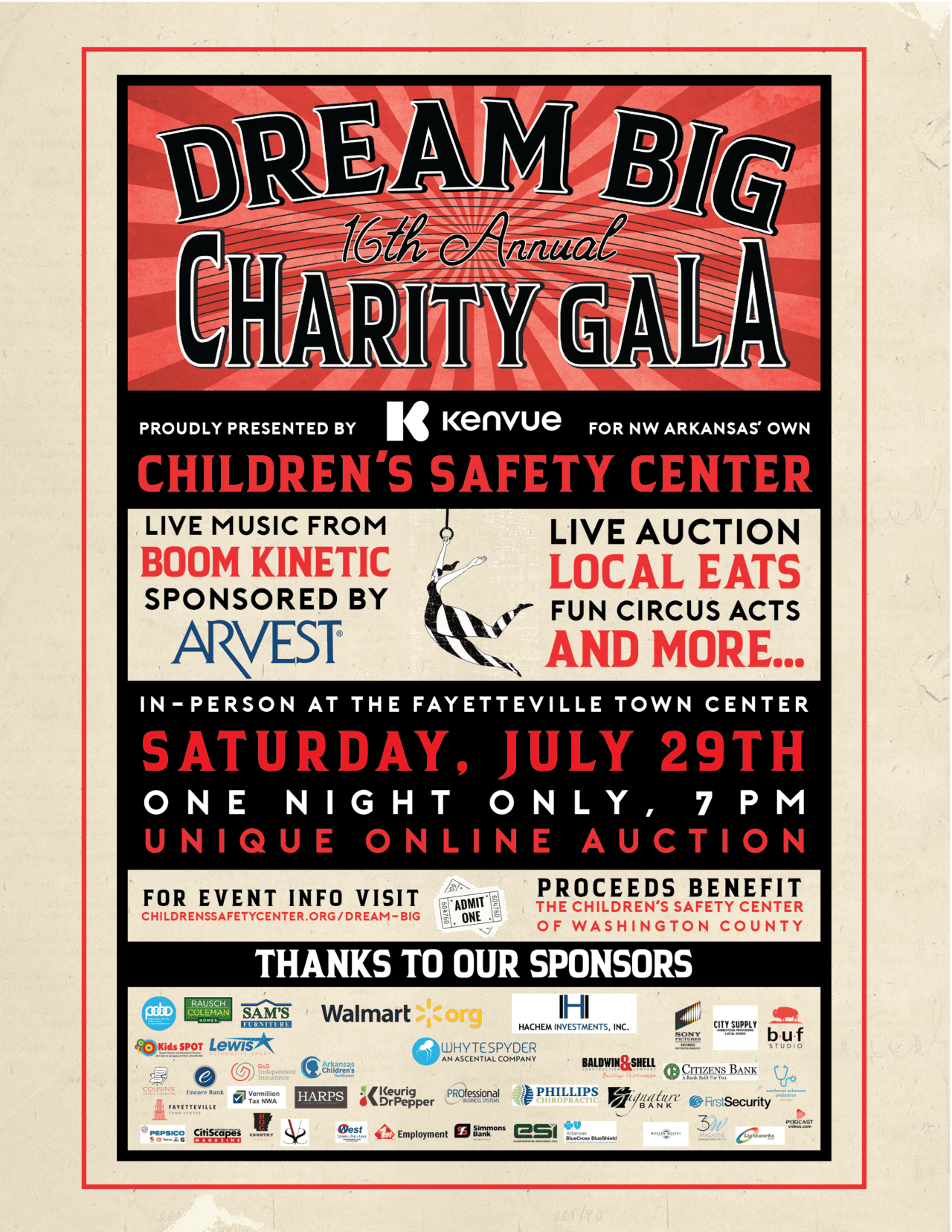 Dream Big Gala | Children’s Safety Center of Washington County