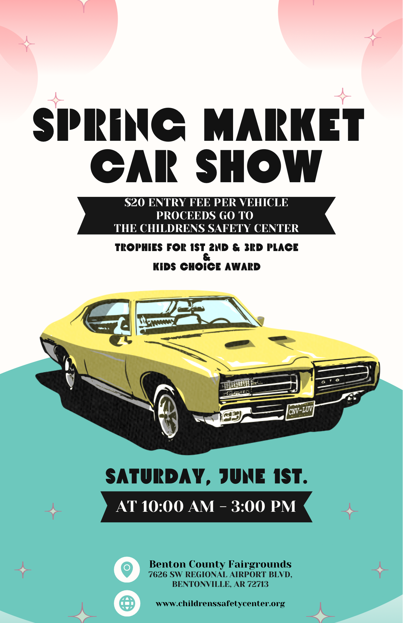 Spring Market Car Show Benefiting Children’s Safety Center | Children’s ...